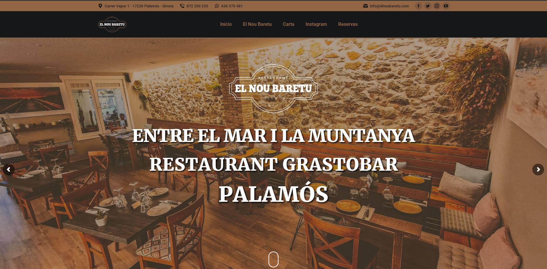 El Nou Baretu Restaurant Gastrobar Palamós